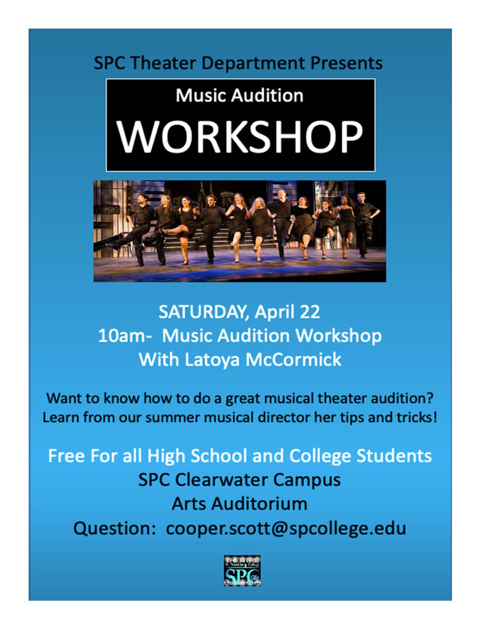 Music Audition Workshop - Arts, Humanities, and Design