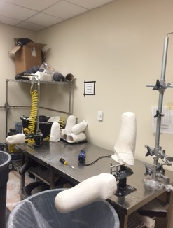 SPC team visits area orthotics and prosthetics employer