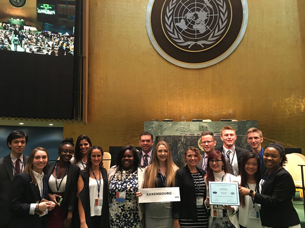 SPC's award-winning Model United Nations Team