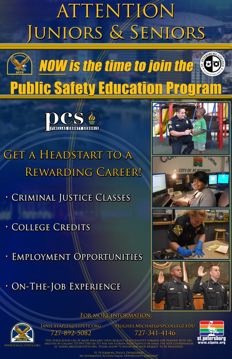 Dual Enrollment Public Safety Education Program Offered - Public Safety ...