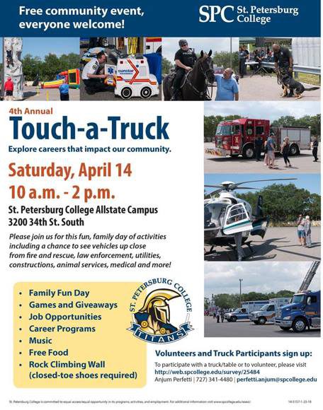 touch_a_truck_flyer - Public Safety, Public Policy, and Legal Studies
