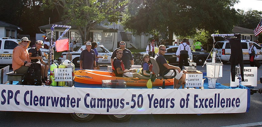 Science students participate in Clearwater Centennial Parade - Science ...