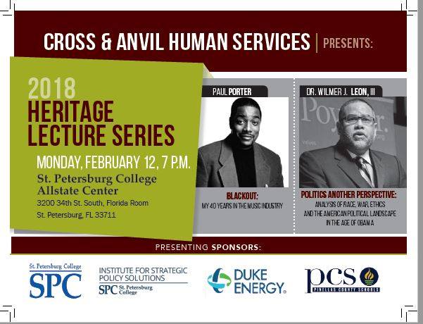 2018 Heritage Lectures Series is Coming!! - Social and Behavioral ...