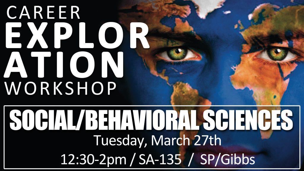 Social and Behavioral Sciences Careers Explored at March 27 Workshop