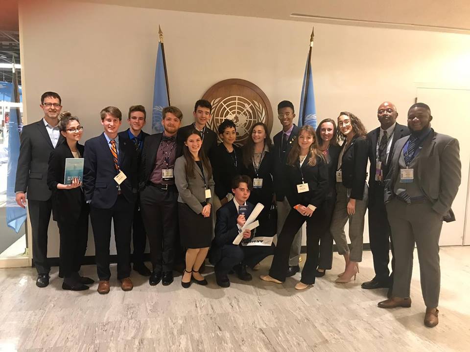 Model United Nations team earns top honor at national conference ...